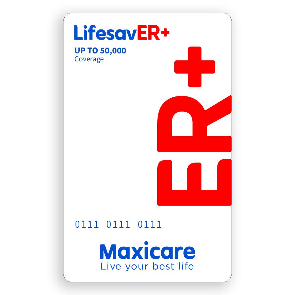 Maxicare LifesavER+ - Emergency coverage leading to confinement throug